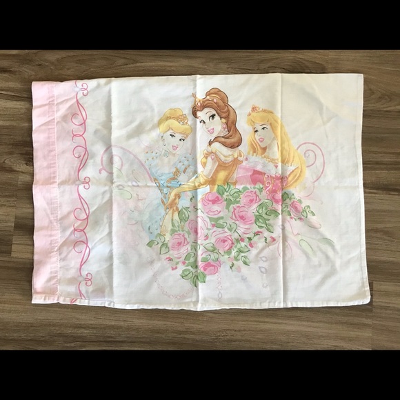 Disney | Bedding | Vtg Disney Princess Pillowcase | Poshmark